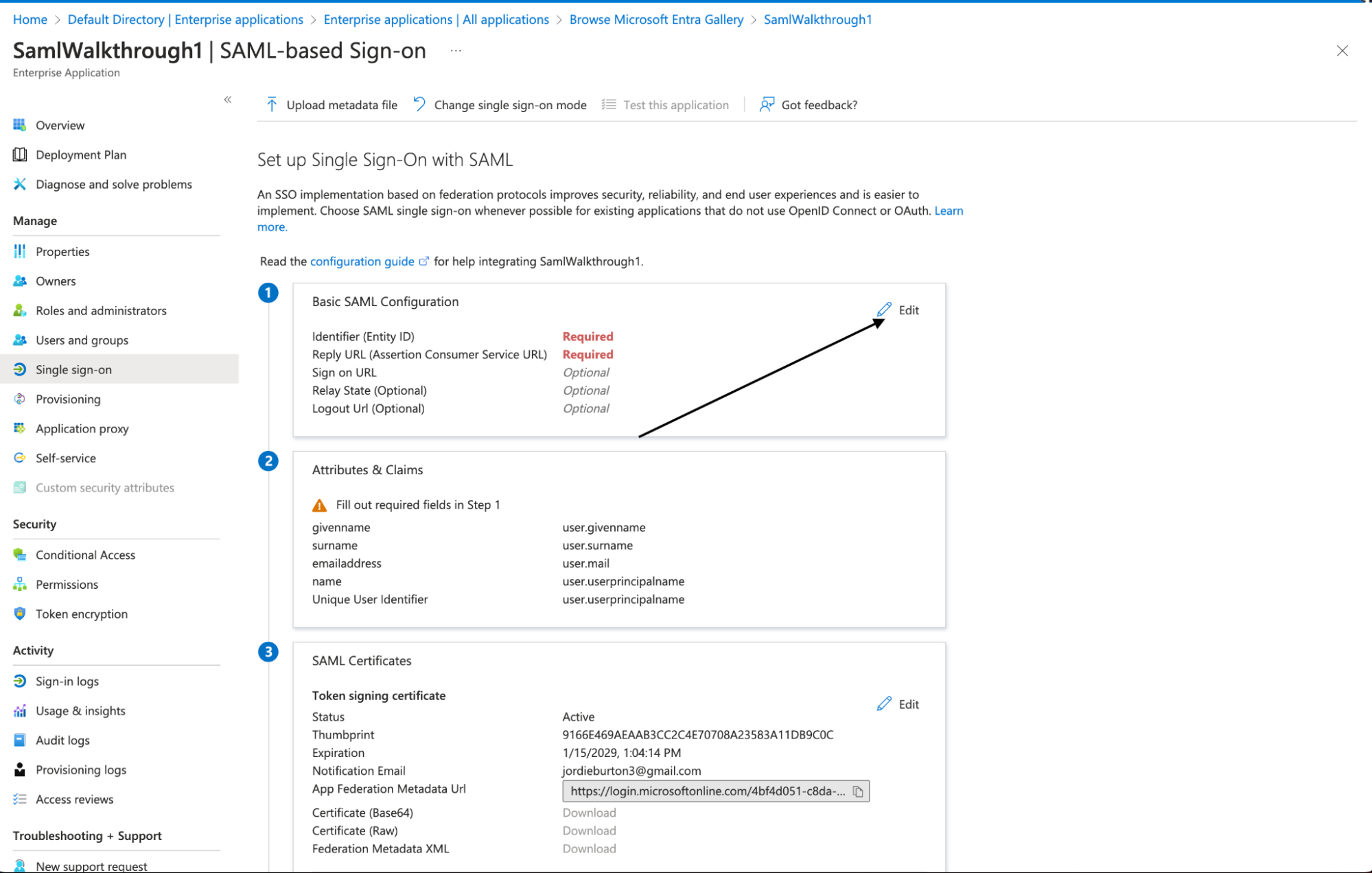Azure Entra SAML Setup – EliseAI